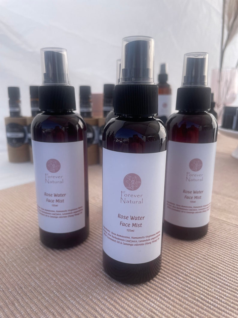 Natural Rose Water Face Mist - Etsy