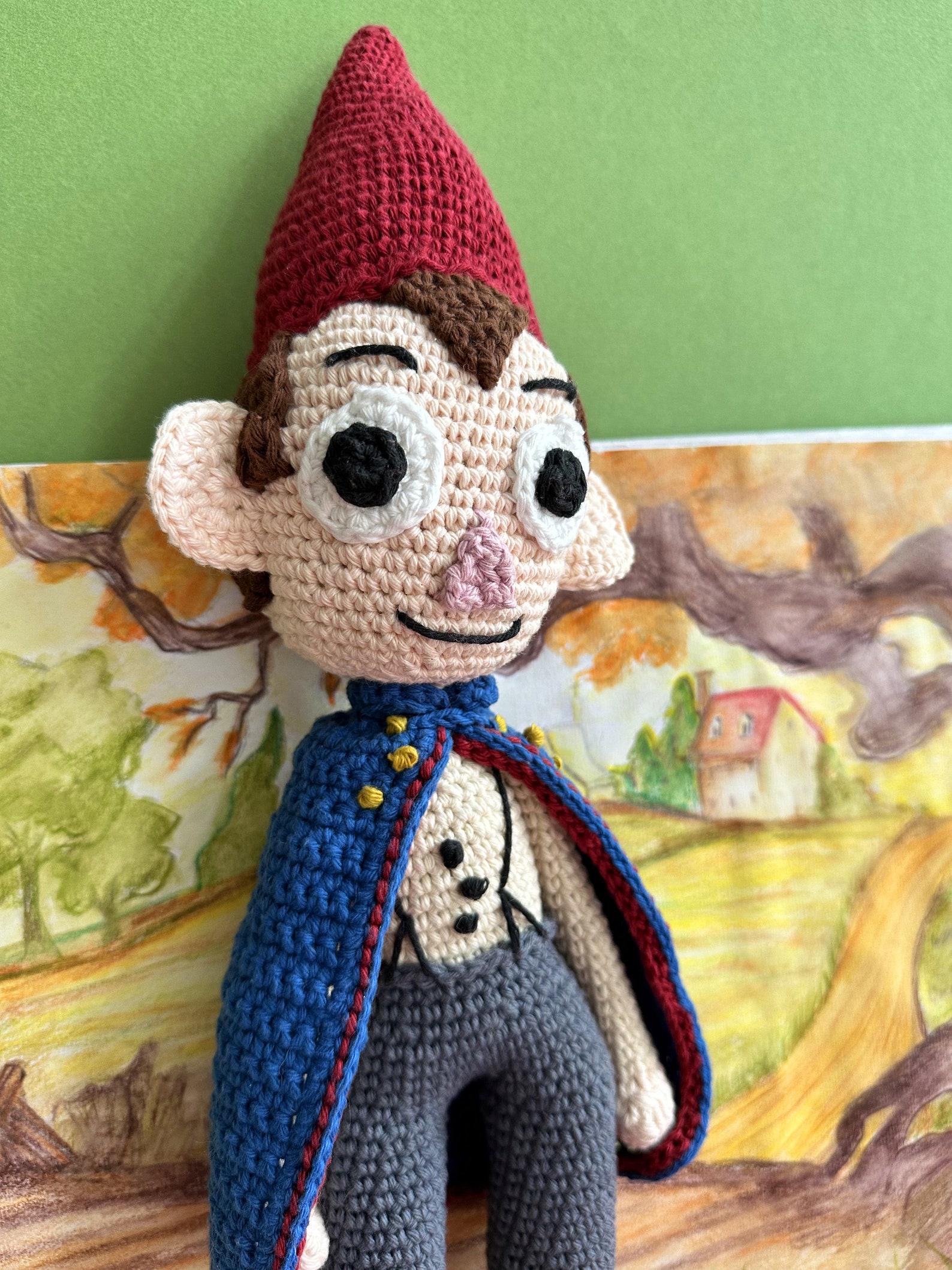 Amigurumi Crochet Toy: Wirt | Pop Character Amigurumi | Over the Garden ...