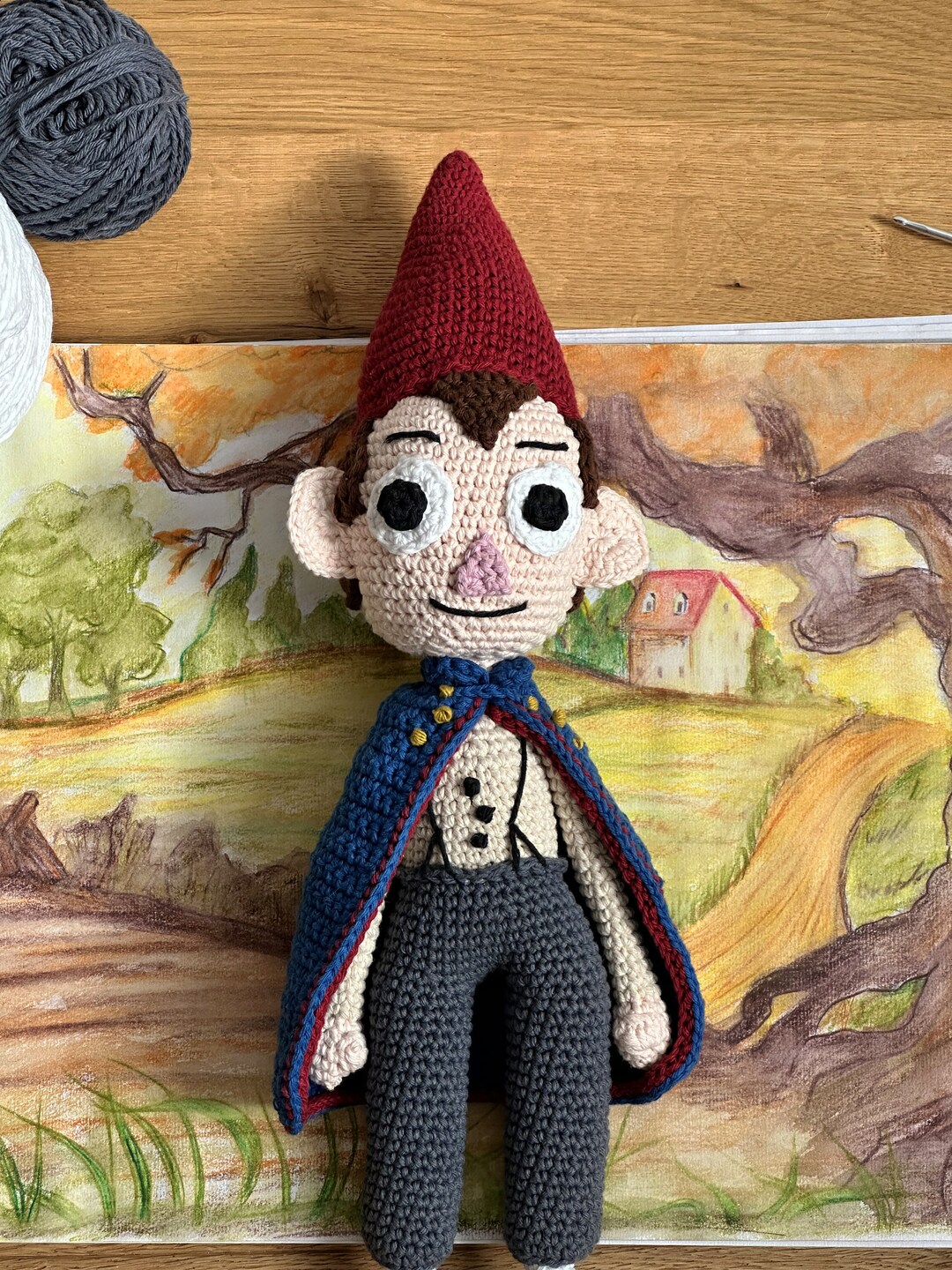 Amigurumi Crochet Toy: Wirt | Pop Character Amigurumi | Over the Garden ...