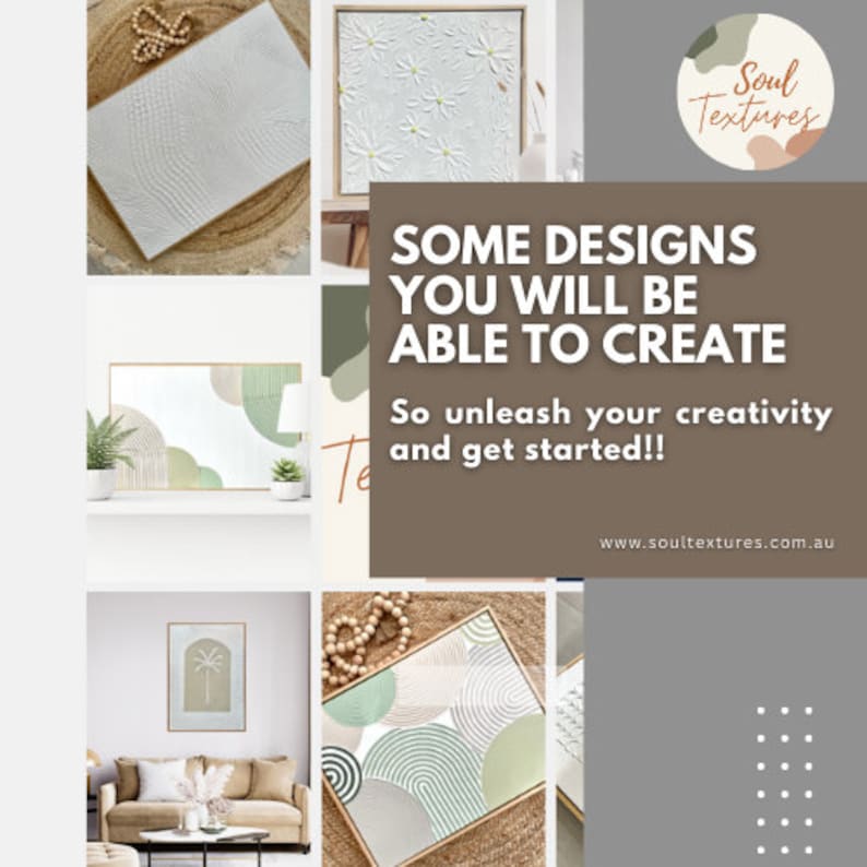 Textured Art Video Course (universal) Create Textured Art!fun,easy Digital Course 24/7 Access ...