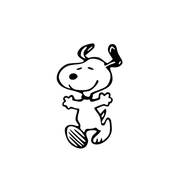 Snoopy Svg - Etsy