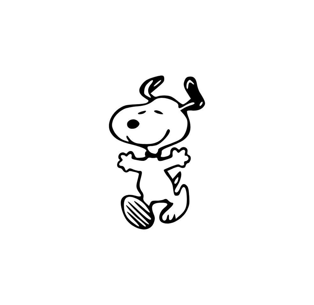 Snoopy Dog Happy Svg File, Digital Download Cut File - Etsy Australia