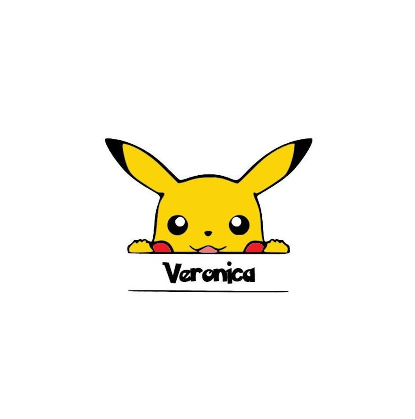 Pokemon Monogram Frame Svg and Font - Etsy