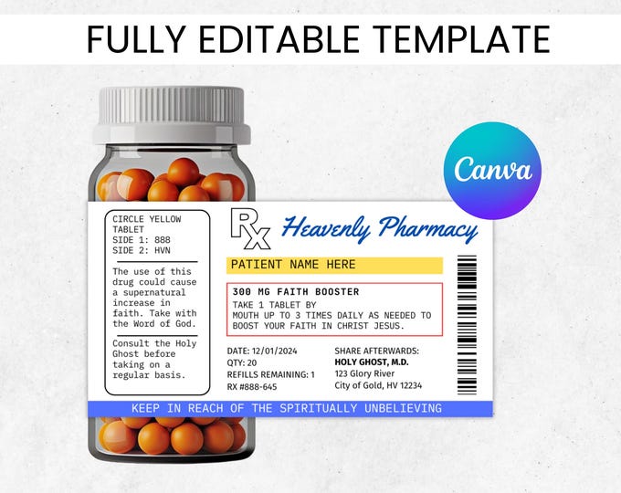 Shot / Oral / Liquid Prescription Labels Labels Only Printed - Etsy