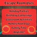 Printable Christmas Escape Room for Kids, Holiday Party Games, Kids ...