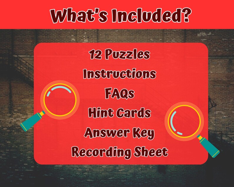 Printable Christmas Escape Room for Kids, Holiday Party Games, Kids ...