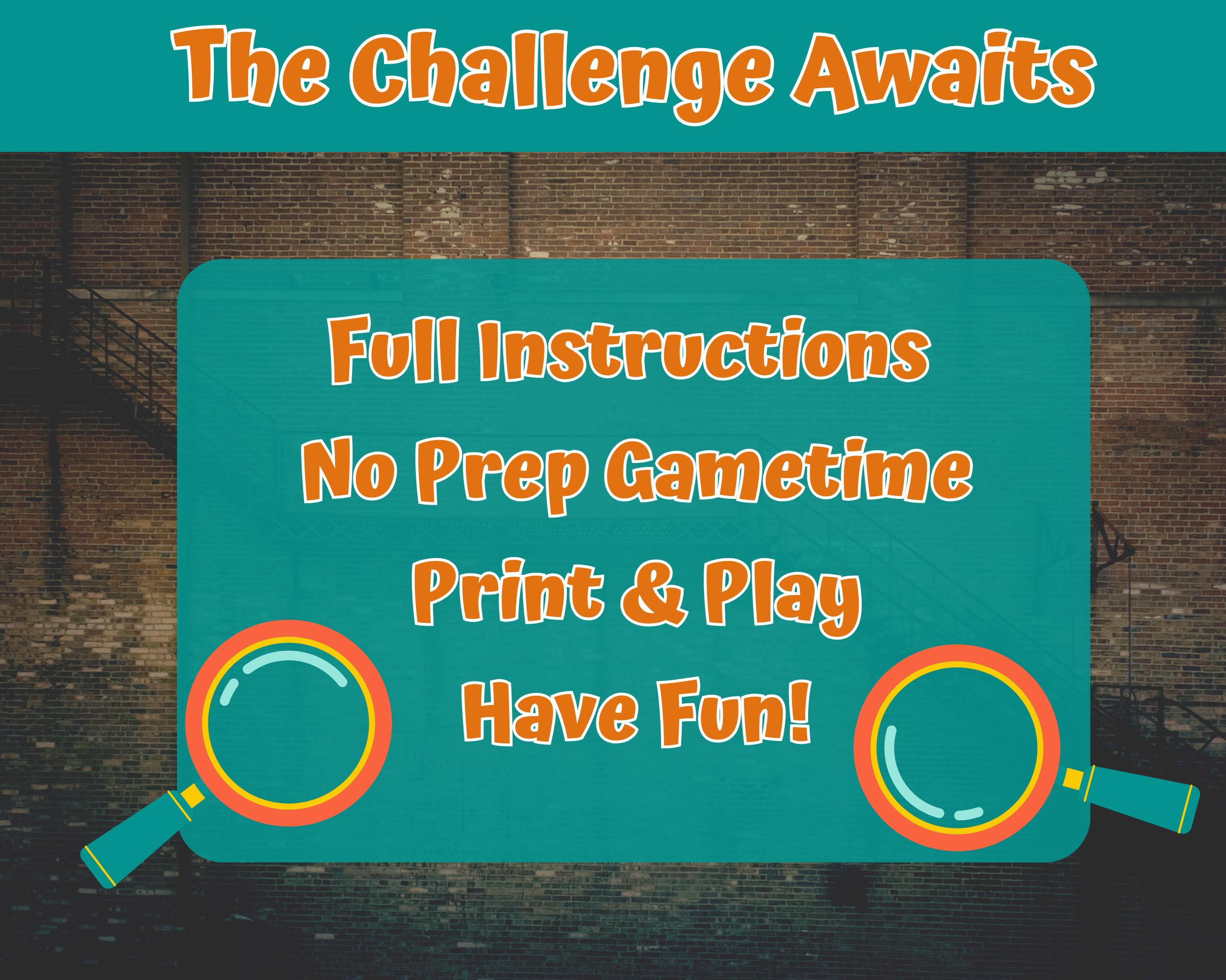 Printable Christmas Escape Room for Kids, Holiday Party Games, Kids ...