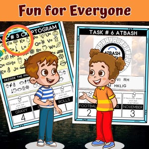 Printable Thanksgiving Escape Room for Kids, Holiday Party Games, Kids ...