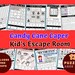 Printable Christmas Escape Room for Kids, Holiday Party Games, Kids ...