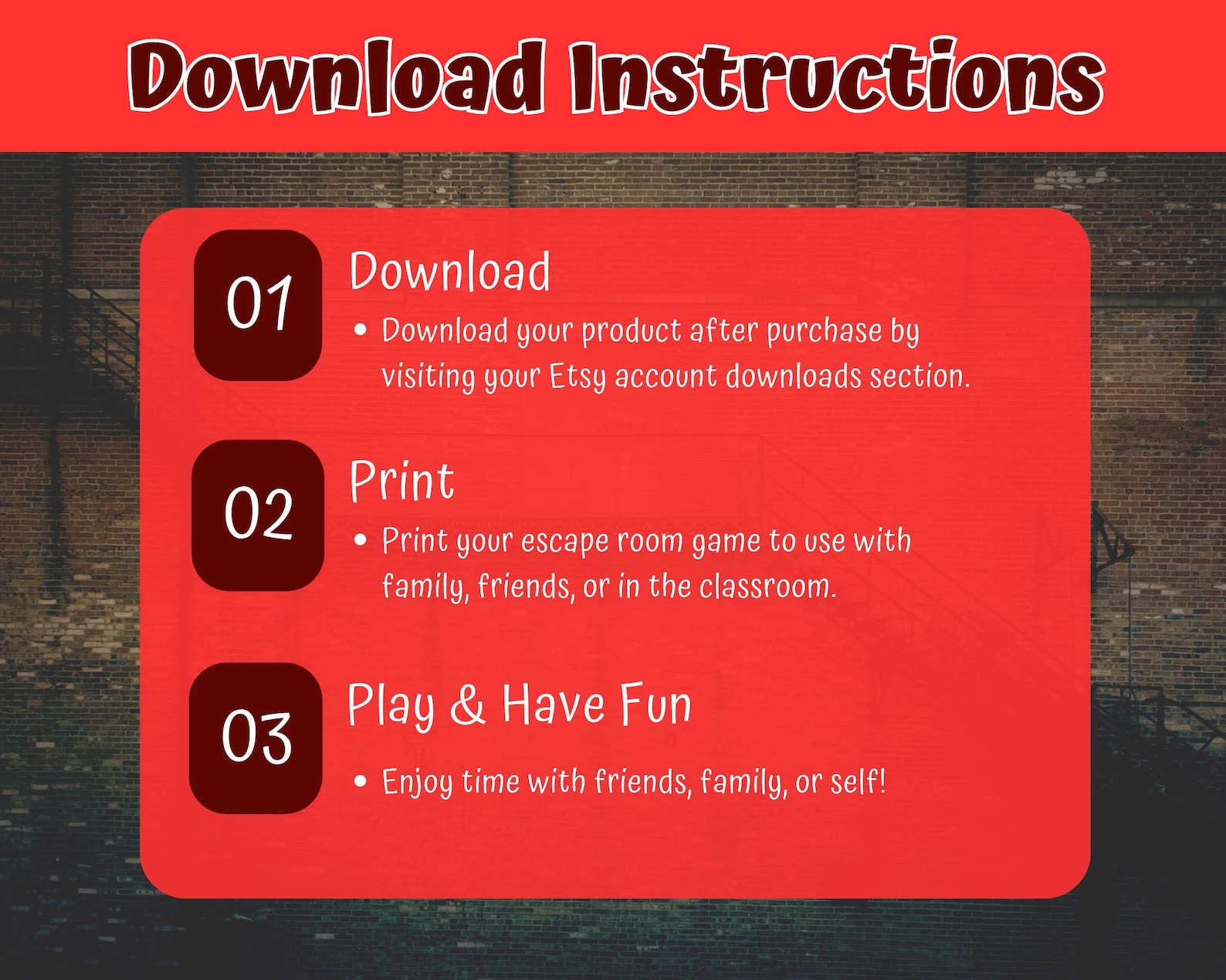 Printable Christmas Escape Room for Kids, Holiday Party Games, Kids ...