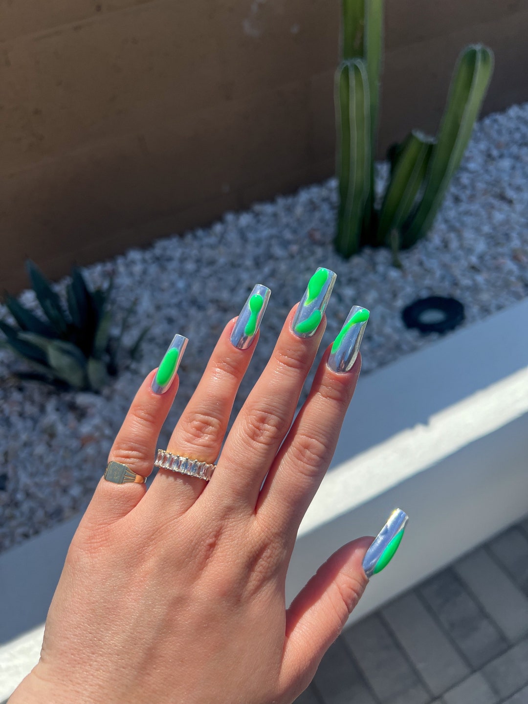 SLIME Press on Nails Apres Gel X Press on Nails 3D Gel Nails Sculpt ...