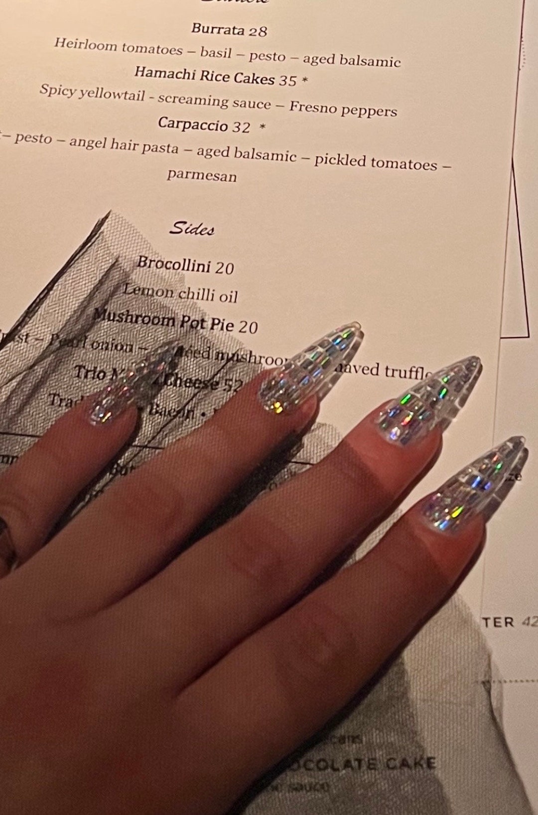 DISCO Press Ons Nails apres Gel X Press on Nails Disco Ball Nails Vegas ...