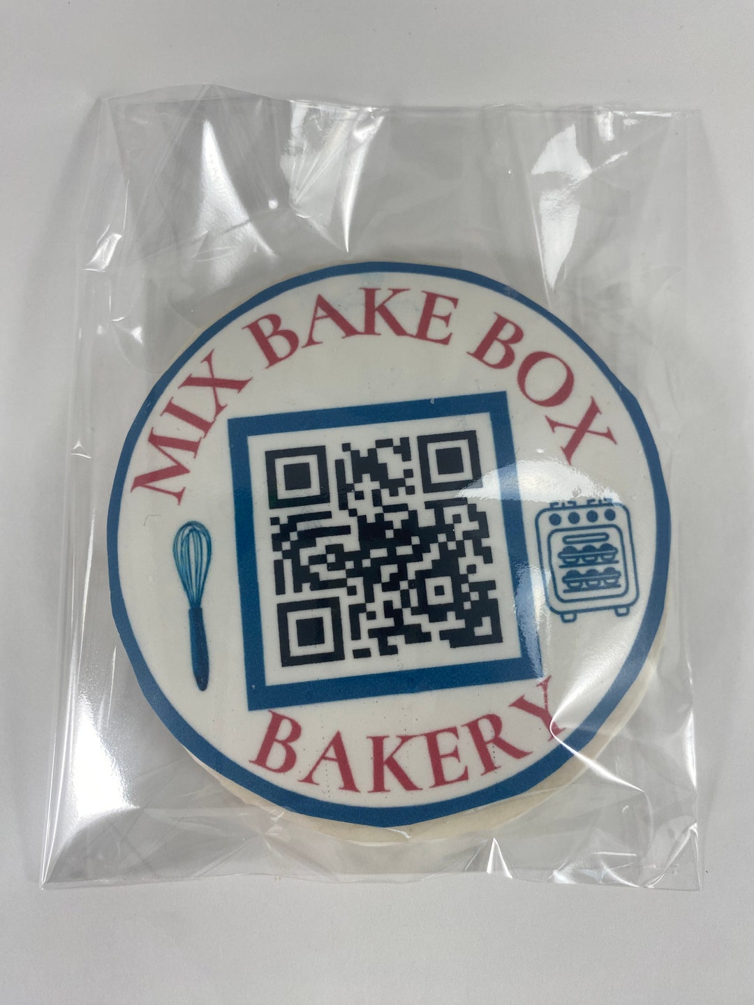QR Code Butter Cookies for Promotions - Etsy