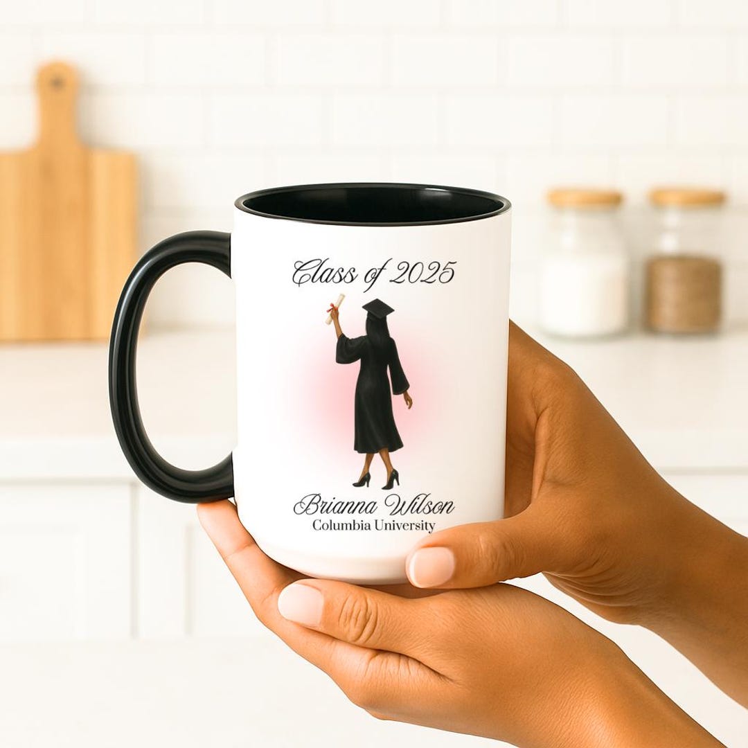 Personalized Graduation Mug: Class of 2026, College & High School ...
