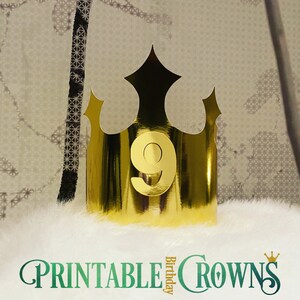 Printable Crown Template Party Hat Template Paper Crown for Home ...