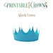Printable Crown Template Party Hat Template Paper Crown for Home ...