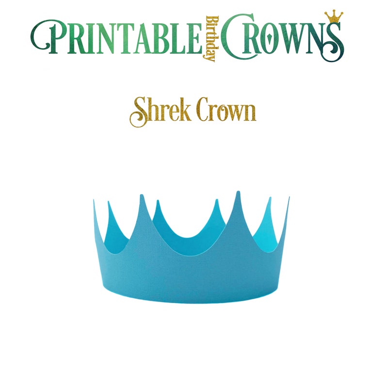 Printable Crown Template Party Hat Template Paper Crown for Home ...
