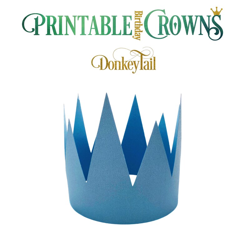 Printable Crown Template Party Hat Template Paper Crown for Home ...