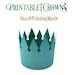 Printable Crown Template Party Hat Template Paper Crown for Home ...