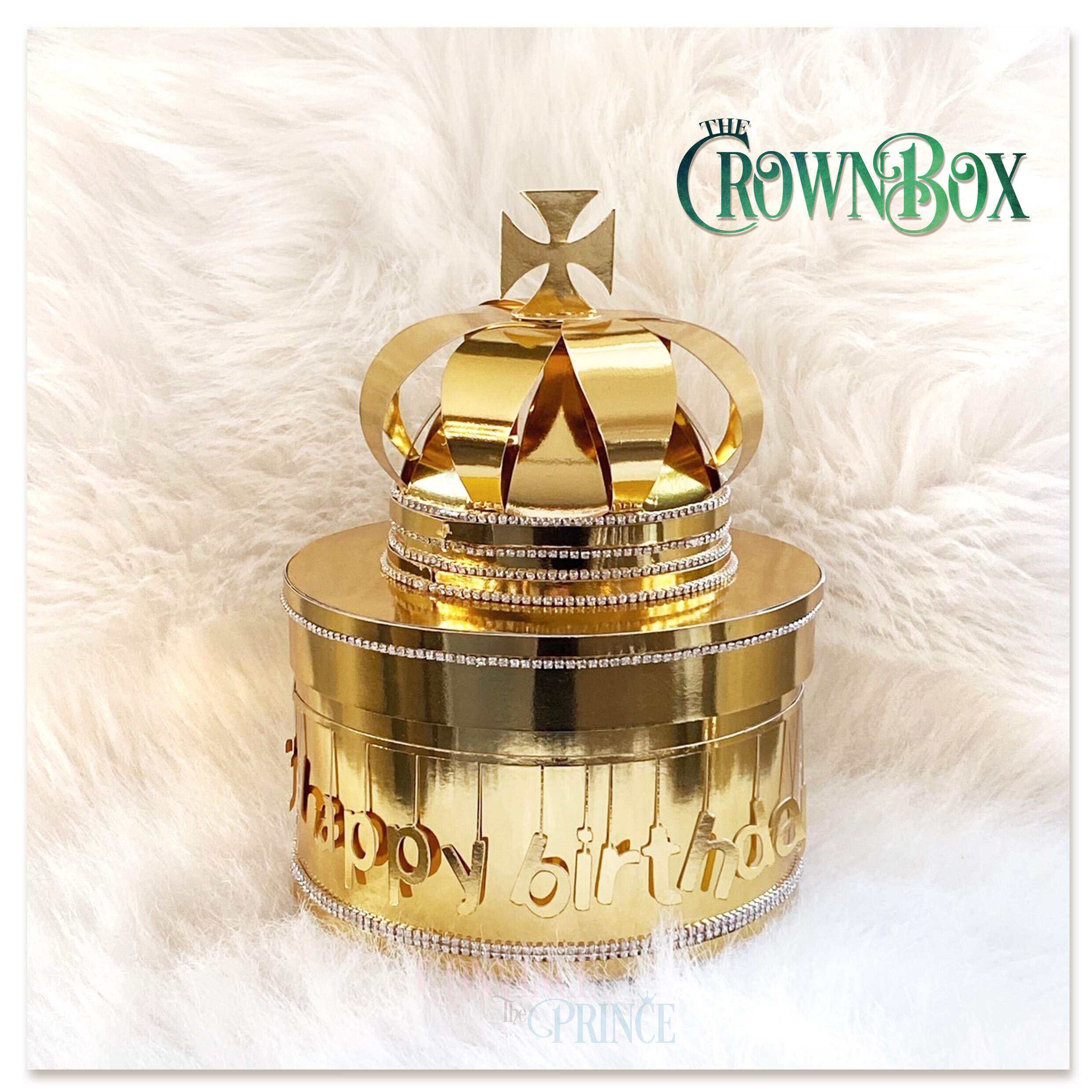 3D Crown Box Template PRINTABLE Wrapping for Gifts Accessory for the ...