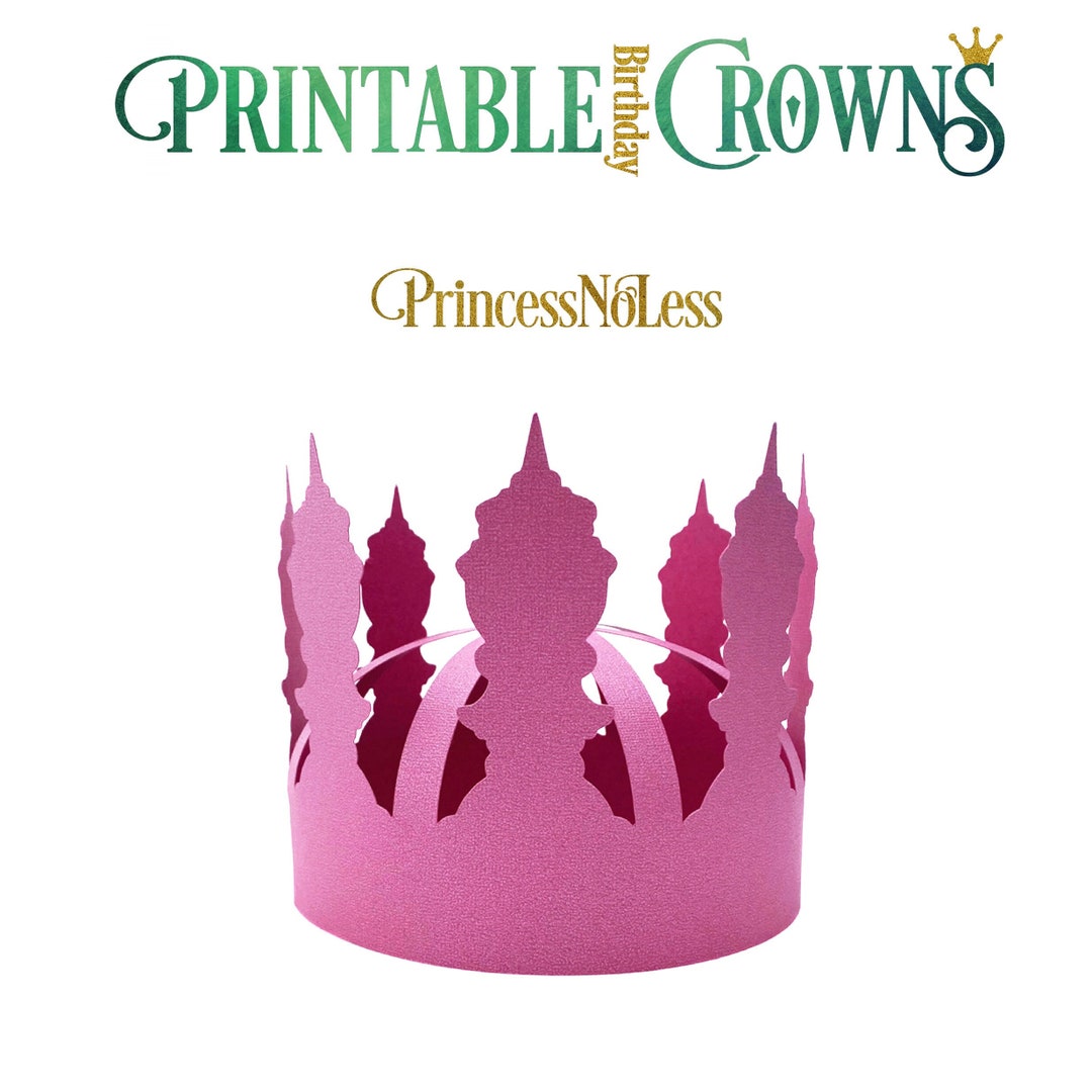 Printable Crown Template | Party Hat Template | Paper Crown | for Home ...
