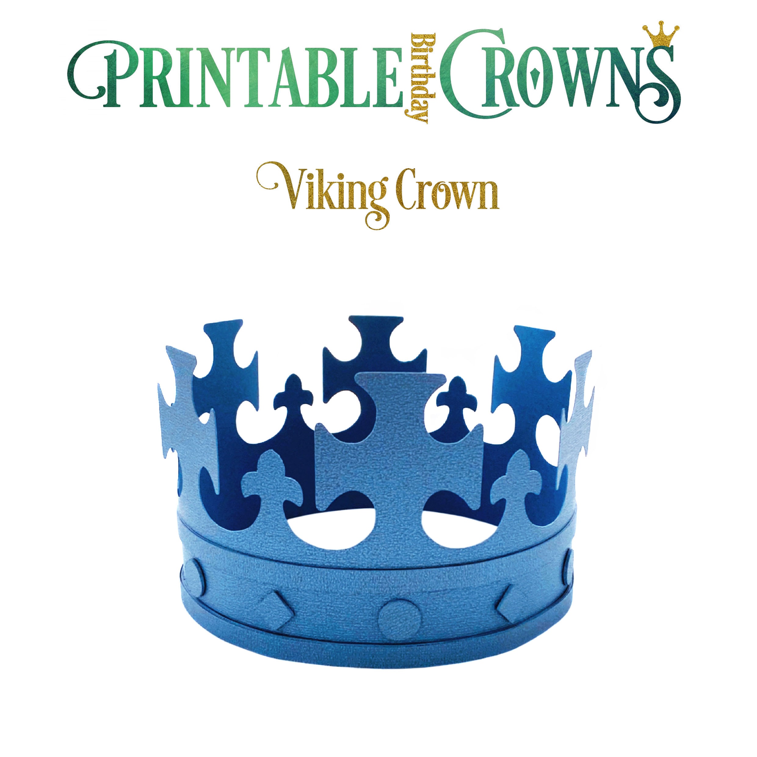 Printable Crown Template Party Hat Template Paper Crown for Home ...