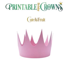 Printable Crown Template | Party Hat Template | Paper Crown | for Home ...