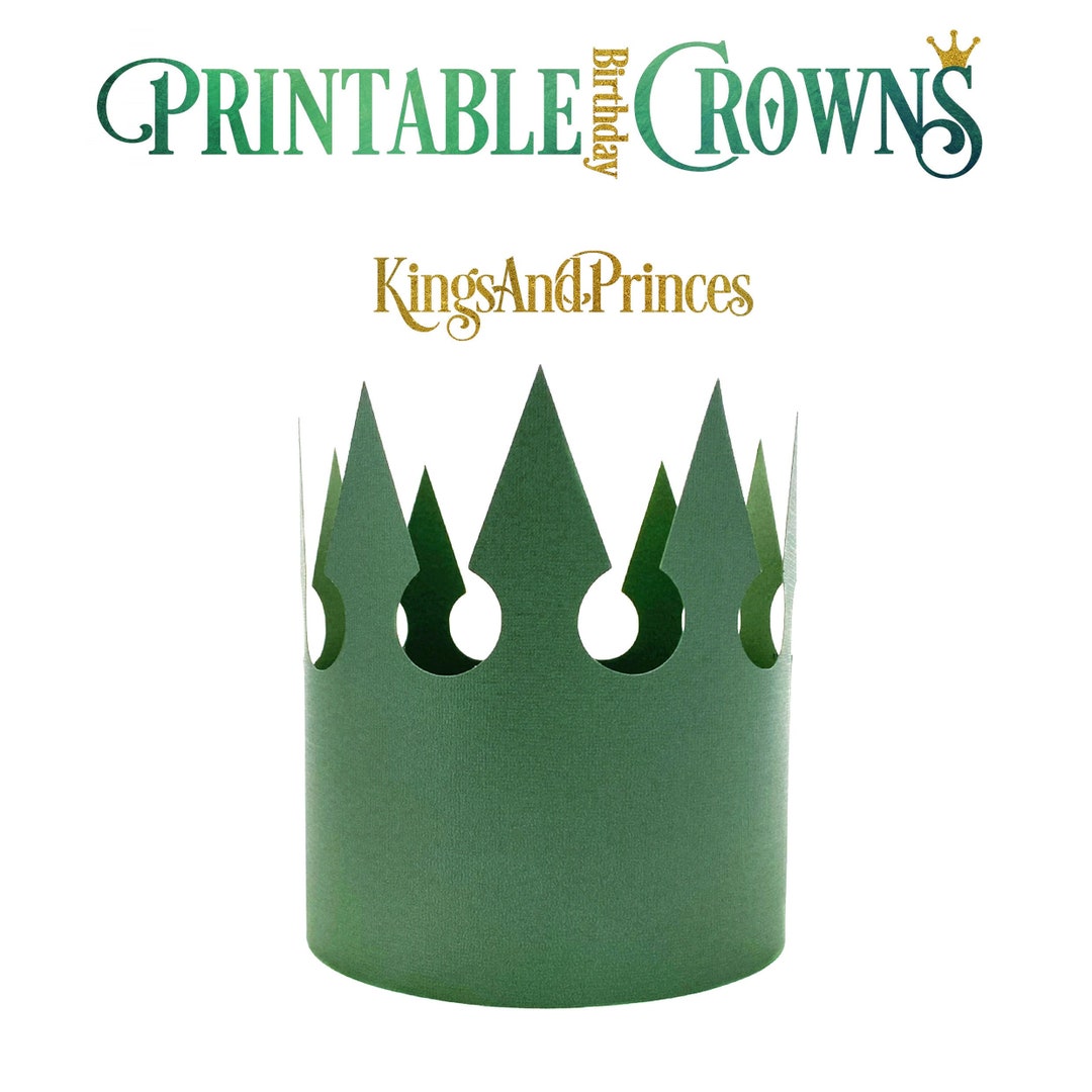 Printable Crown Template | Party Hat Template | Paper Crown | for Home ...