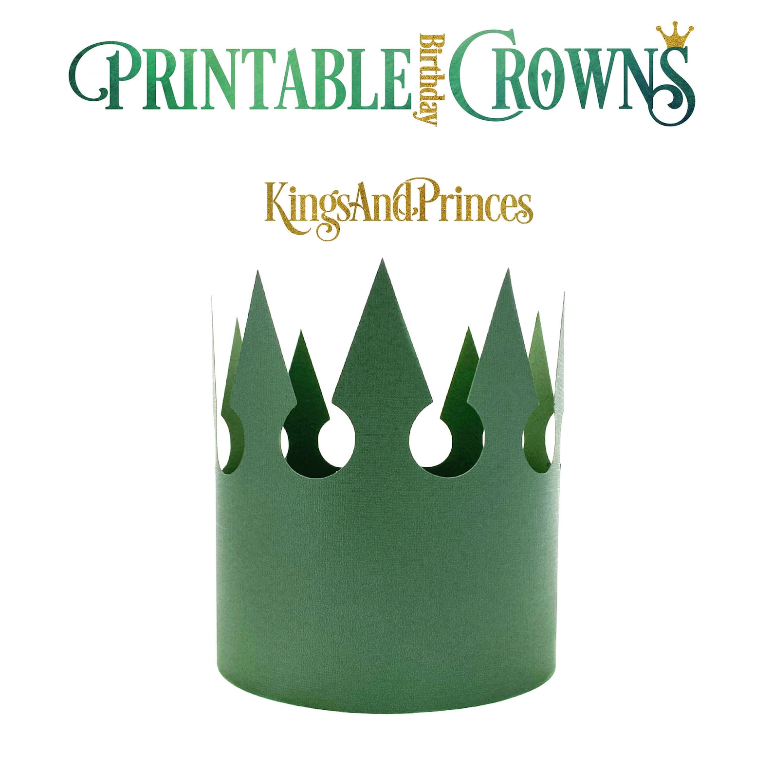 Printable Crown Template | Party Hat Template | Paper Crown | for Home ...