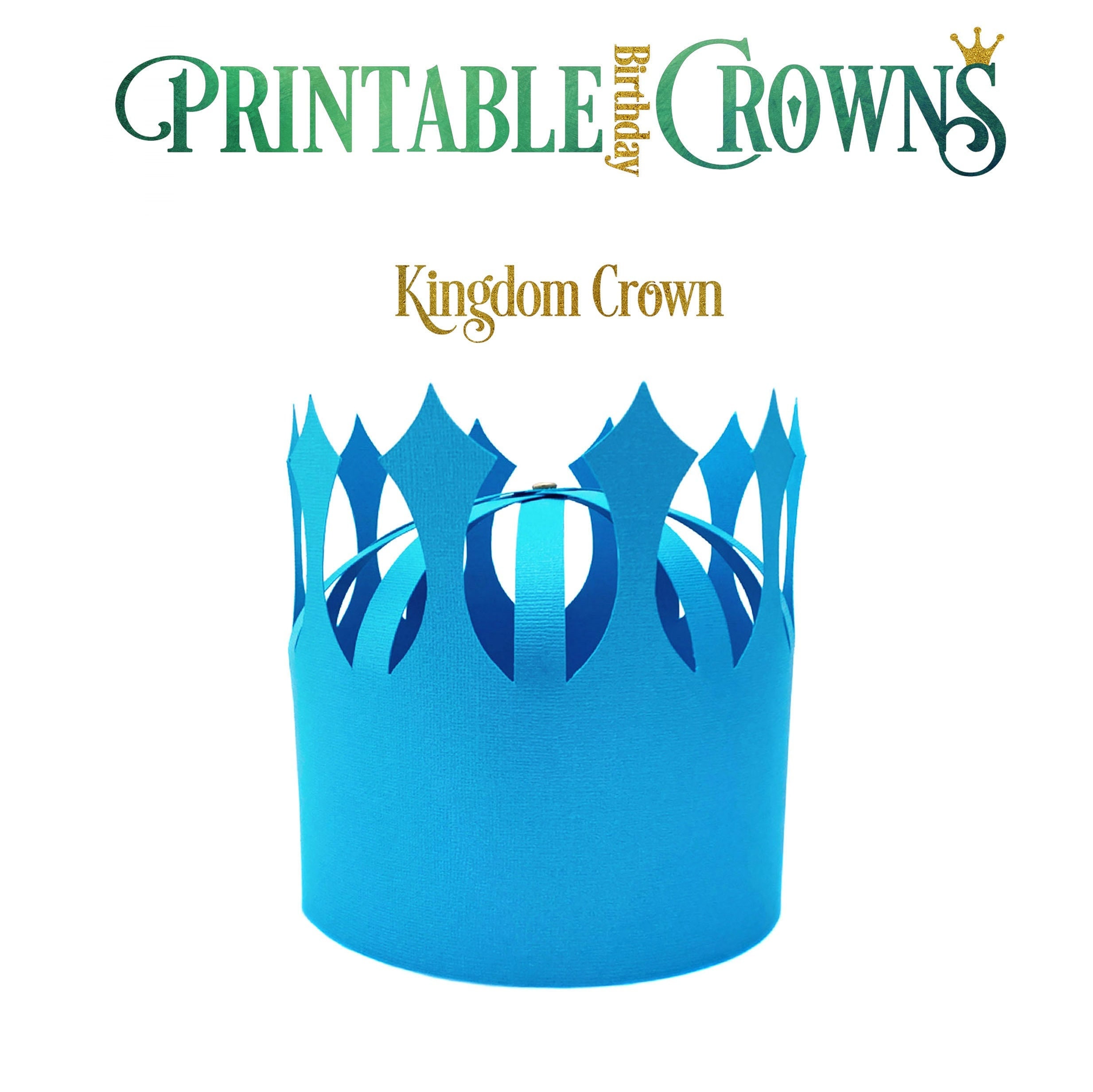 Printable Crown Template Party Hat Template Paper Crown for Home ...