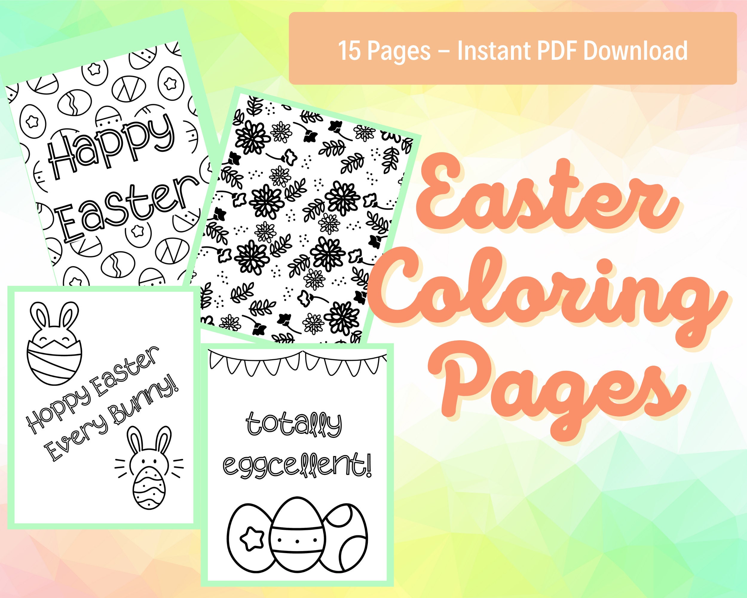 Easter Coloring Pages | Easter Coloring Sheets | Easter Printable ...