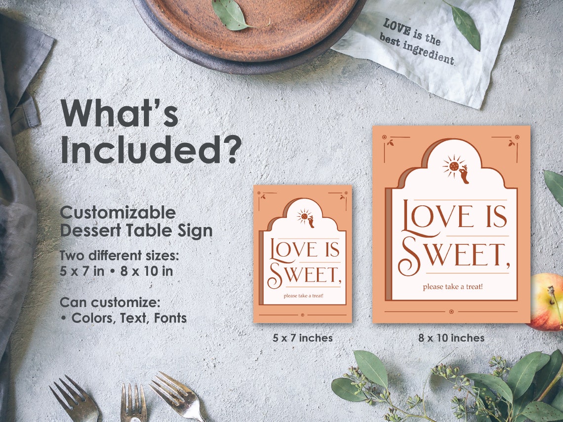 Dessert Table Sign Wedding Dessert Table Sign Wedding - Etsy