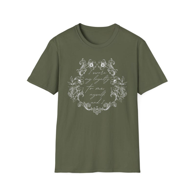 Hamlet Fate of Ophelia Tee: Floral 'loyalty to Me' Shirt - Etsy