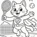 Super Cat Superhero Coloring Pages – Instant Printable Kids Coloring ...