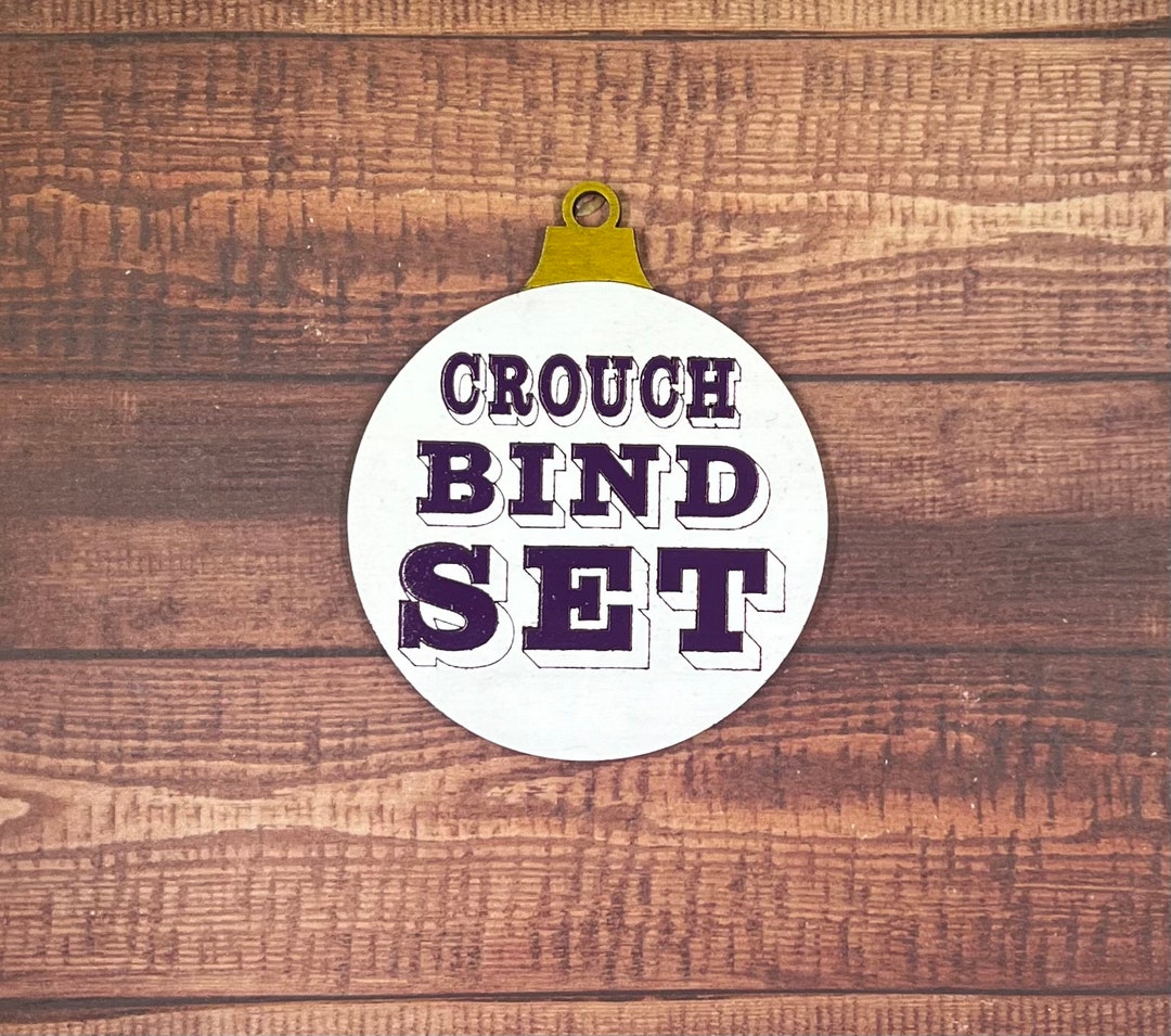 Crouch Bind Set Rugby Christmas Ornament - Etsy