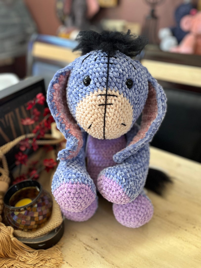 Eeyore Plushie - Etsy