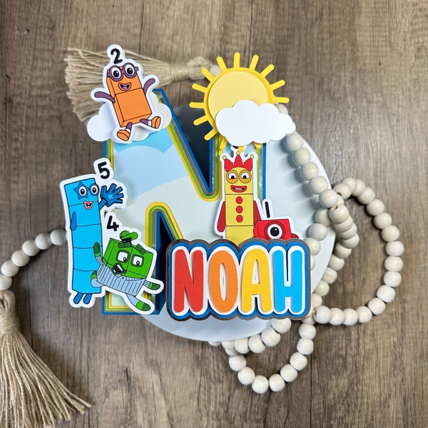 Numberblocks Letter - Etsy