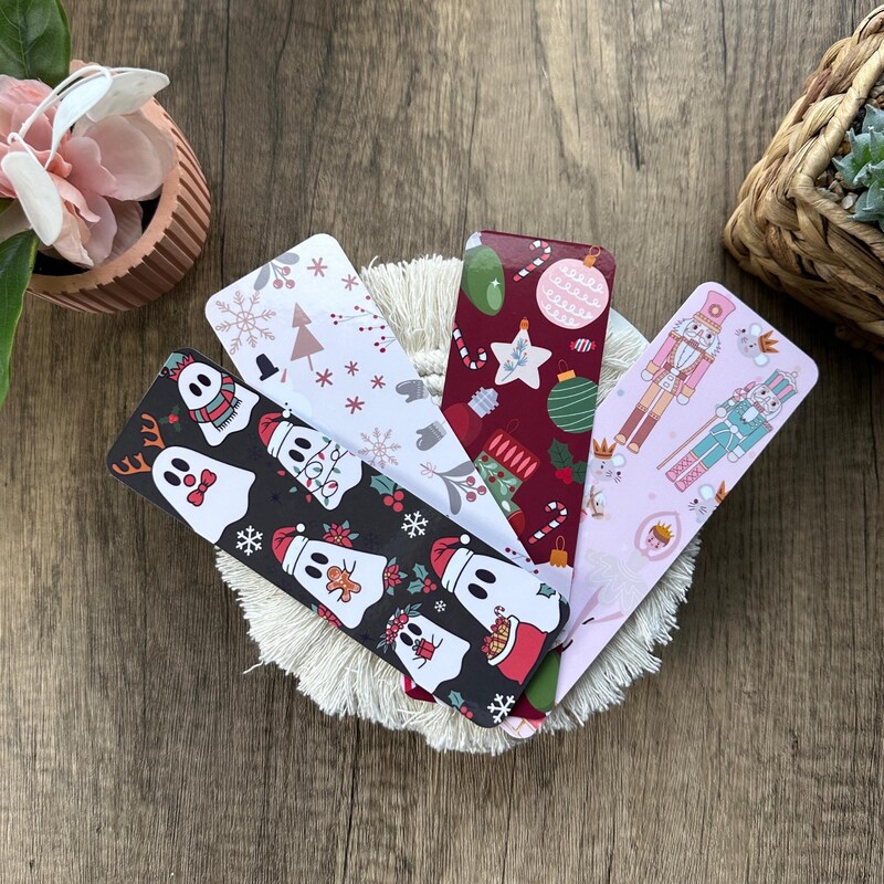 Christmas Bookmark - Etsy