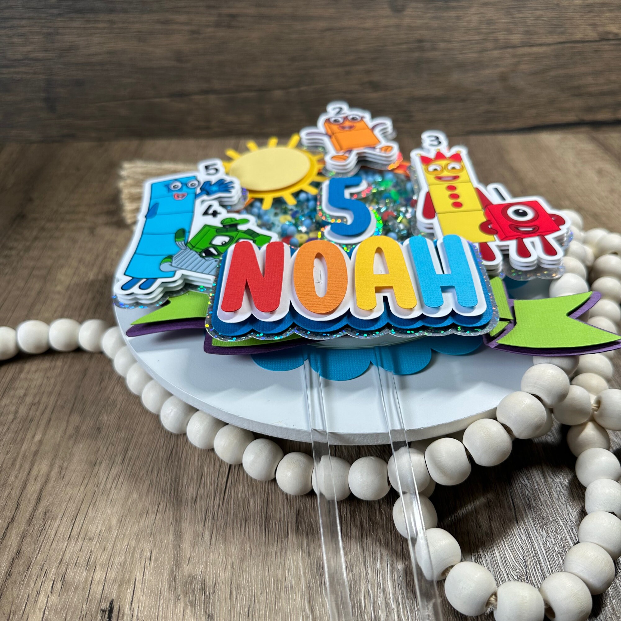 Numberblocks Cake Topper