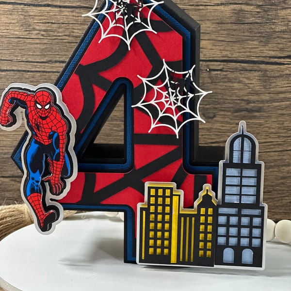 Spiderman Letters - Etsy