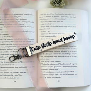 Book Lover Wristlet Keychain, Bookish Gifts - Etsy