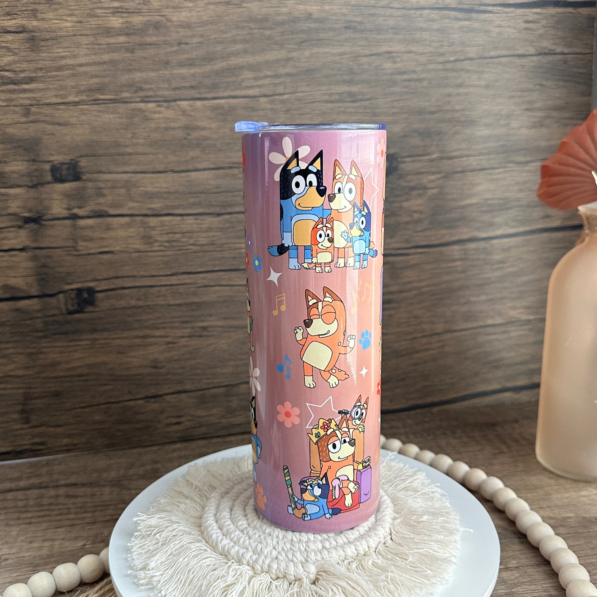 In My Bluey Mom Era Tumbler, Mom Bluey Cup, Bluey Era Tumbler, Bluey ...