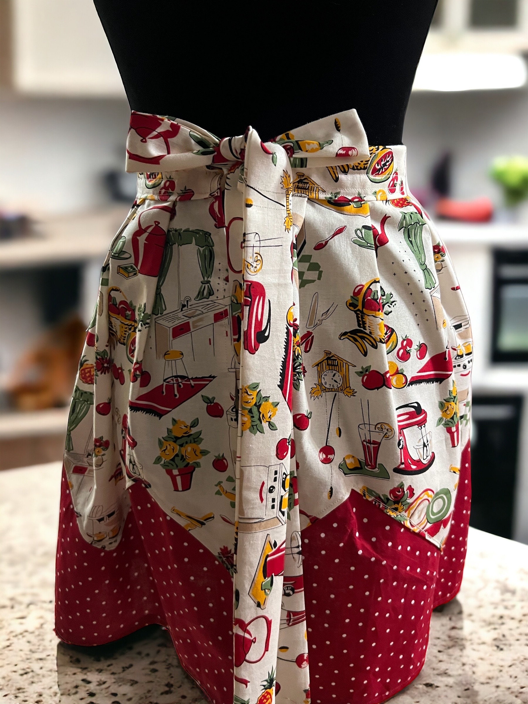 Vintage Apron, Retro Style, Womens Apron - Etsy