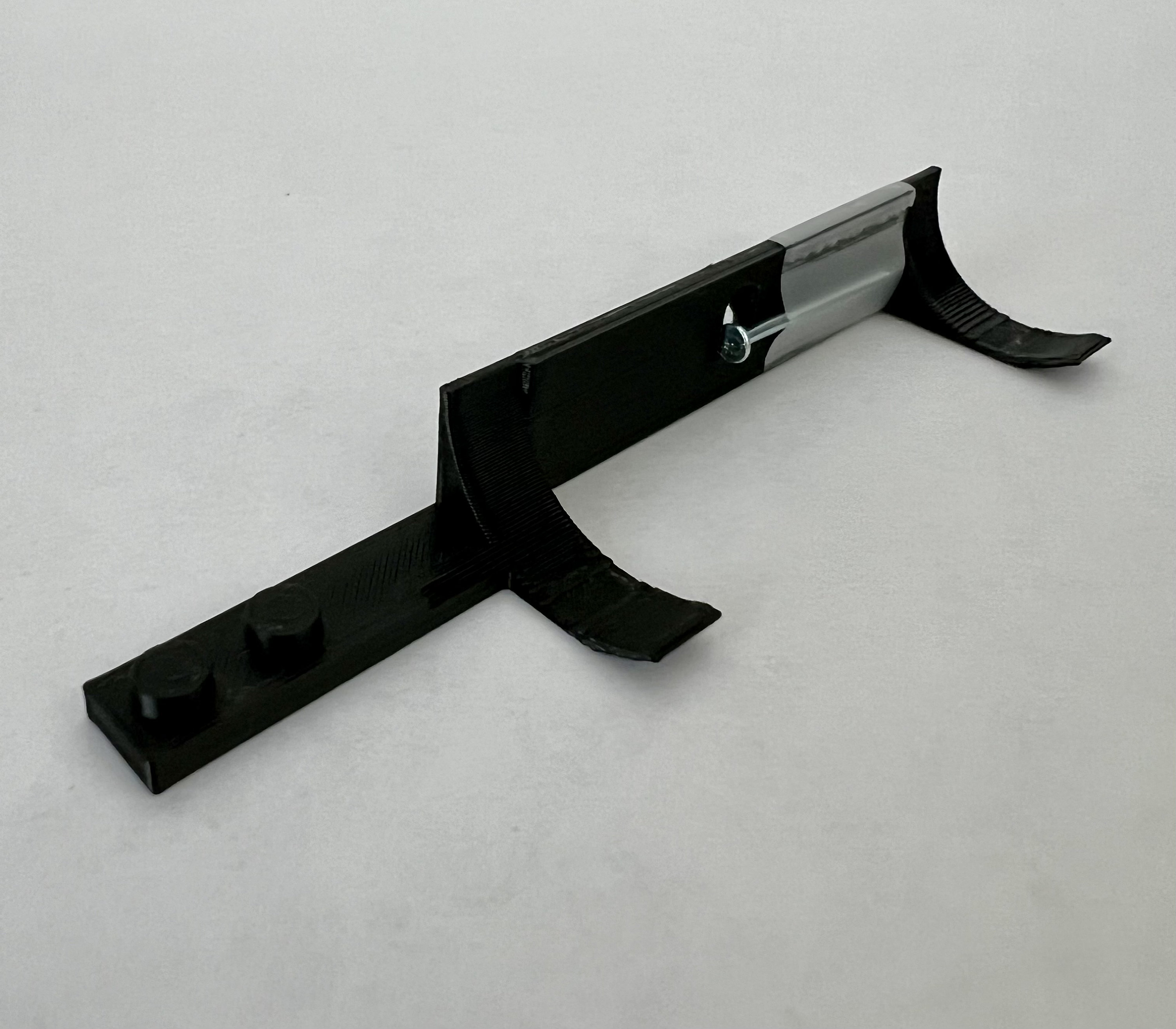 Wall Mount for Brick Cars and Figure (8-stud wide; 2020-Now)