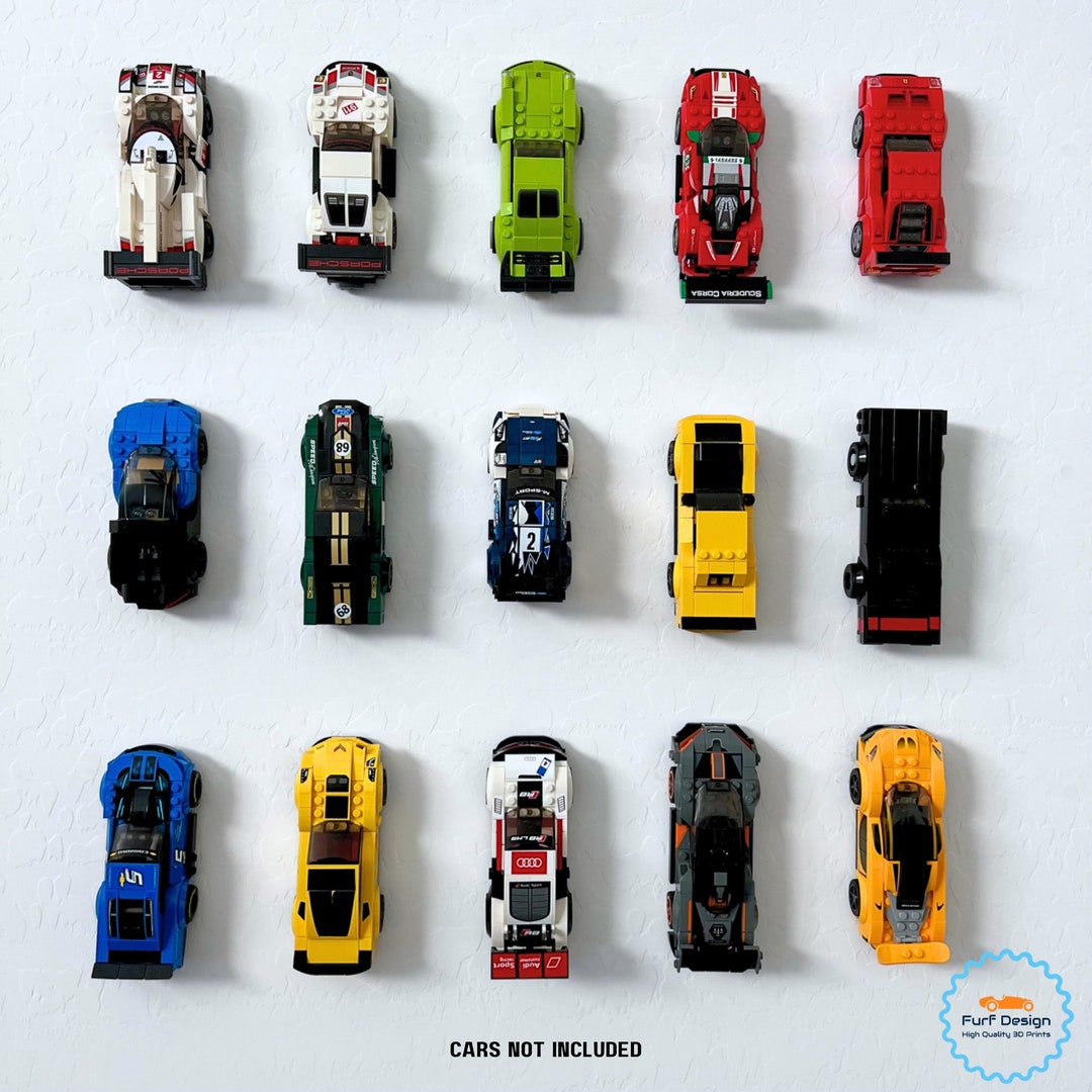 Wall Mount for Brick Cars; the Original (6-stud Wide; 2015-2019) - Etsy