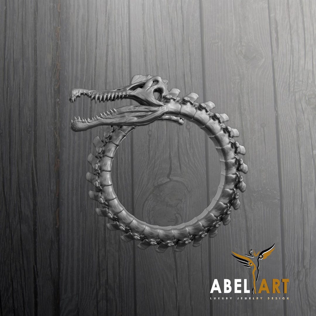 Dinosaur Skeleton Silver T-rex Fossil Ring, Animal Ring, Dinosaur Skull ...