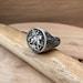 Sterling Silver Saint George Signet Ring: Handmade Warrior Jewelry - Etsy