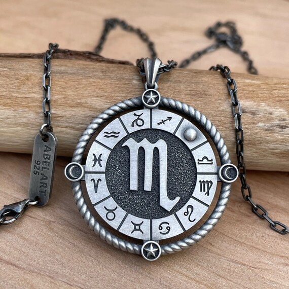 Scorpio zodiac pendant - Horoscopeaz.com