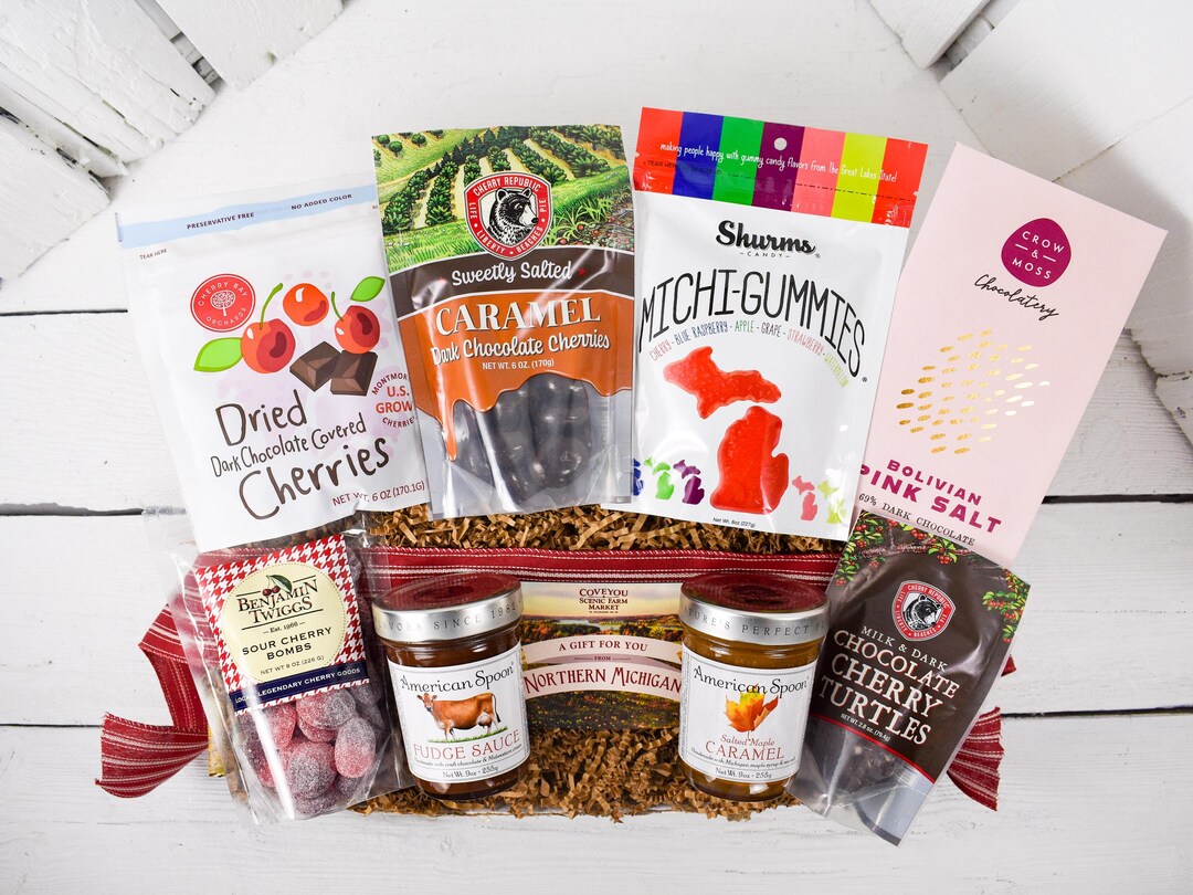 Sweet Tooth Gift Box: Michigan Made Snacks, Gourmet Chocolates ...