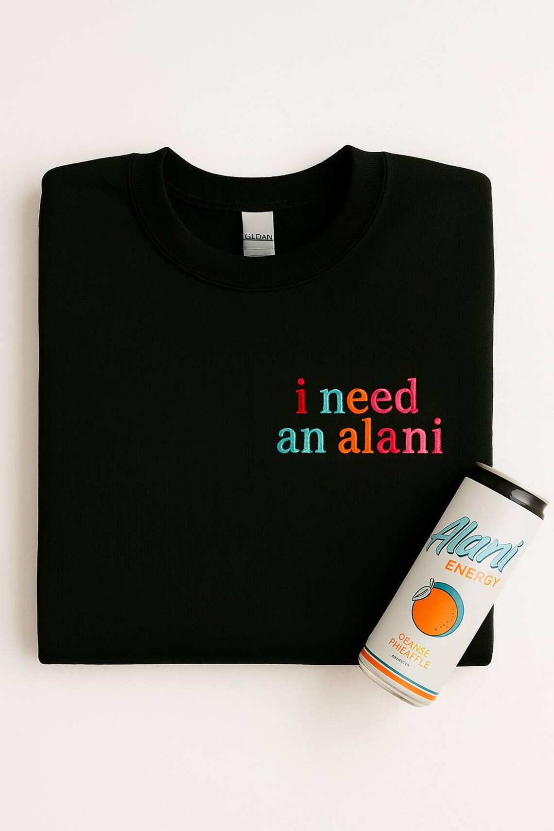 Embroidered "i Need an Alani" Crewneck Sweatshirt - Alani Lover Gift - Etsy
